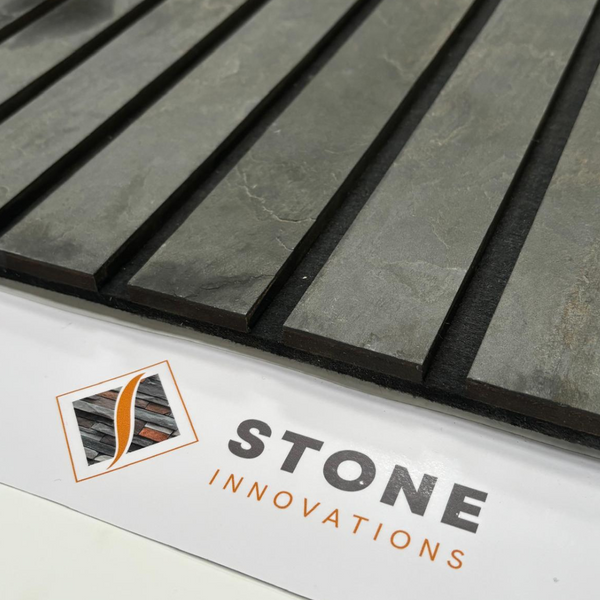 HELSINKI Slim Stone Louver Veneer Panel – Stone Innovations